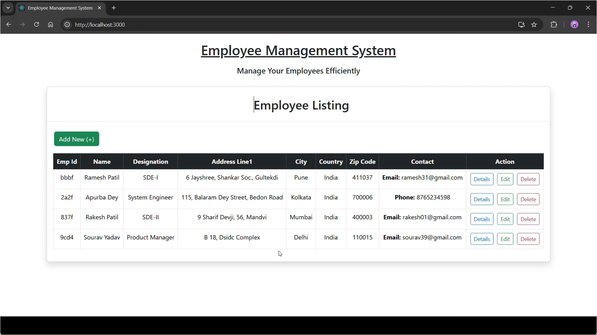 Portfolio - Sudip Santra